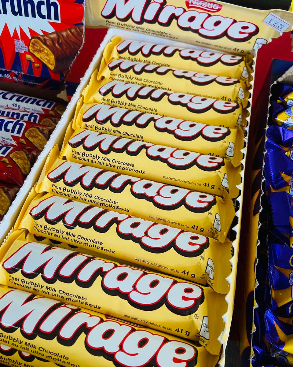 Nestle Mirage Milk Chocolate Bar, 41g – Deer Creek Mercantile