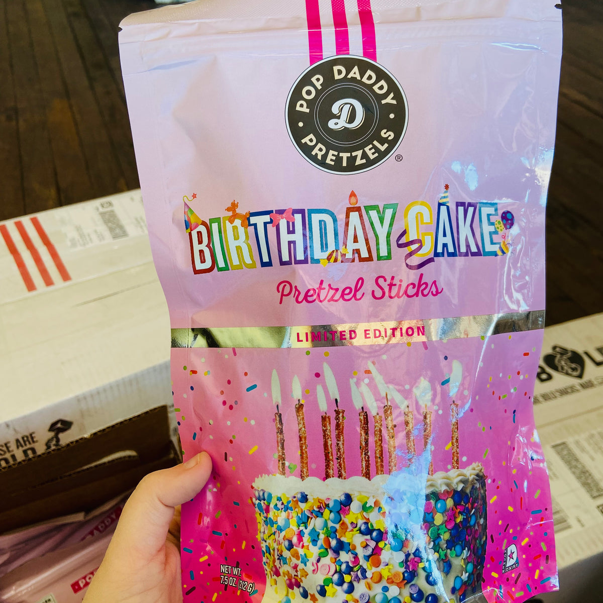 Pop Daddy - Birthday Cake Pretzels – Deer Creek Mercantile
