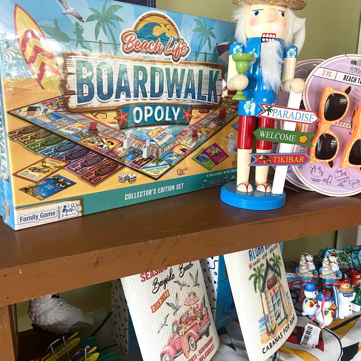 Beach Life - Boardwalk Opoly – Deer Creek Mercantile