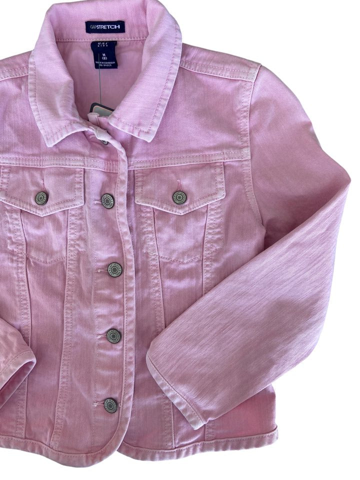 Pre-Loved GAP Pink Denim Jacket Youth Girls *Size M – Deer Creek Mercantile